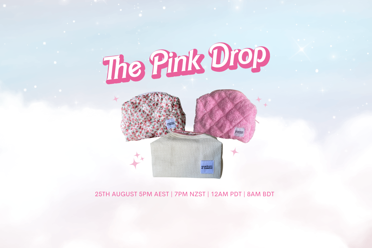 THE PINK DROP – Strawberry & Bumble