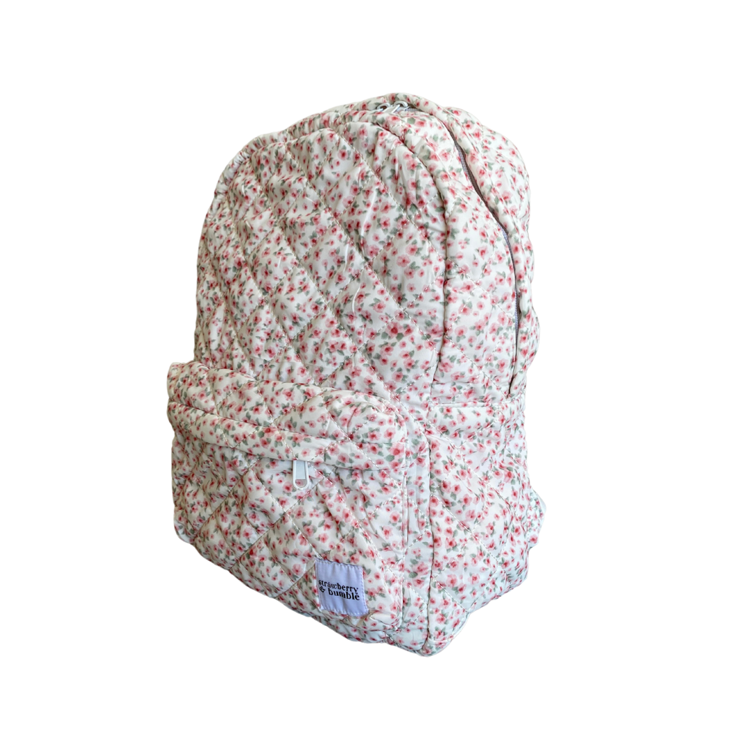 Lulu Backpack – Strawberry & Bumble